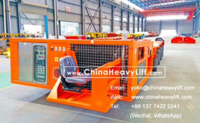 Finished production of Self propelled Trailer 4 driven lines and 250kw ...