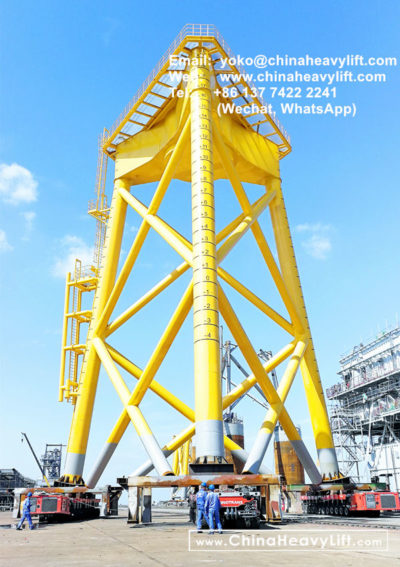 performace case of SPMT Self-propelled Modular Transporters for ...