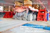 compatible Scheuerle SPMT, 100 axle line Chinaheavylift SPMT Self ...