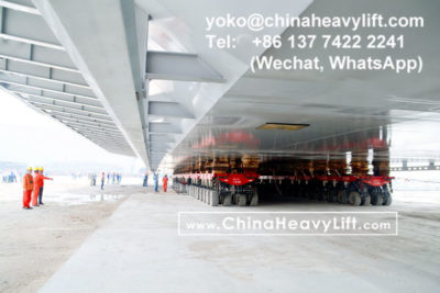 compatible Scheuerle SPMT, 100 axle line Chinaheavylift SPMT Self ...