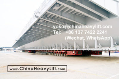 compatible Scheuerle SPMT, 100 axle line Chinaheavylift SPMT Self ...