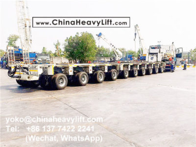 performace case of SPMT Self-propelled Modular Transporters for ...