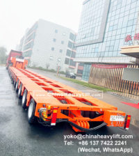 Modular Trailers, Hydraulic multi-axle Trailer – CHINA HEAVY LIFT ...