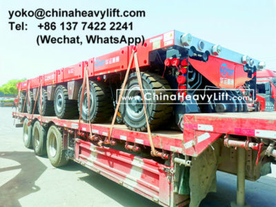 compatible Scheuerle SPMT, Chinaheavylift 40 axle line SPMT Self ...