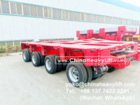 heavy duty Modular Trailers, hydraulic suspension multi axles with ...
