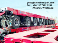 compatible Scheuerle SPMT, 104 axle lines Chinaheavylift SPMT Self ...