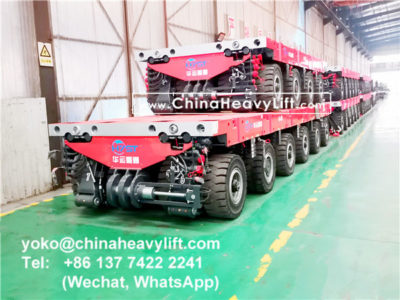 compatible Scheuerle SPMT, CHINAHEAVYLIFT manufacture SPMT Self ...