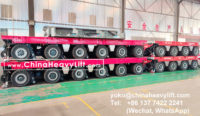 compatible Scheuerle SPMT, CHINA HEAVY LIFT manufacture 120 axle line ...
